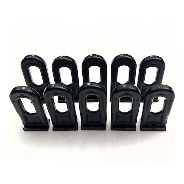 STRONG PLASTIC HOOKS 10PCS